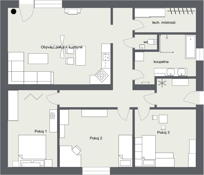 karta bytu 3 :: Park Rousínov